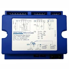 Boîtier de contrôle de flamme Pactrol Microgas P25F FMV V12