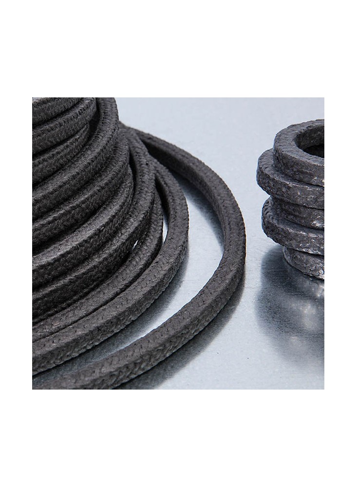 Tresse graphitée Lattytex 6mm