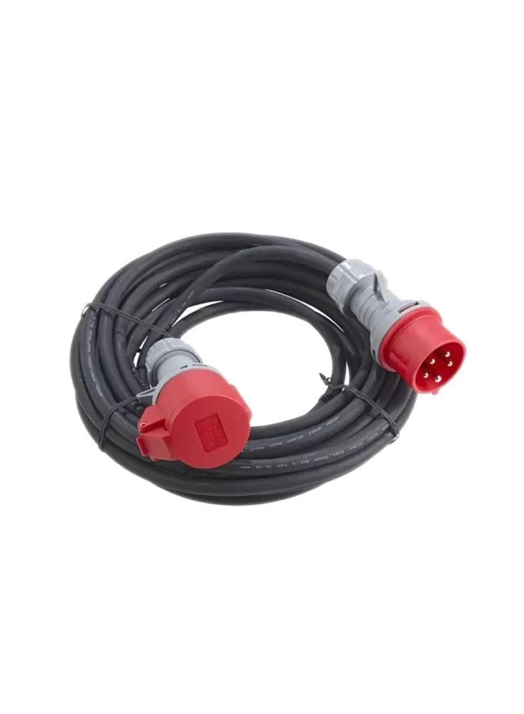 Rallonge 10 mètres 400 Volts - 5 x 6 mm2 - Thermic & Co